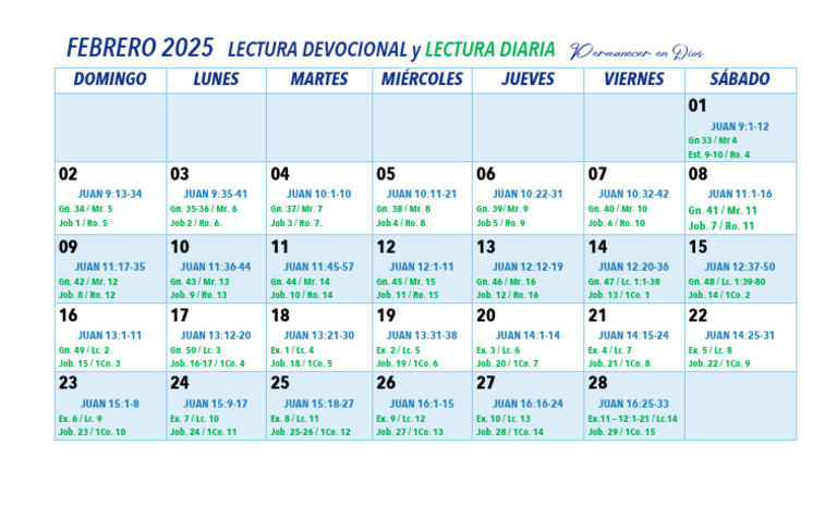 Devocional FEB 2025 | PDF