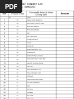 WCCAS Hotel: Guest Room Linen Control Sheet | PDF
