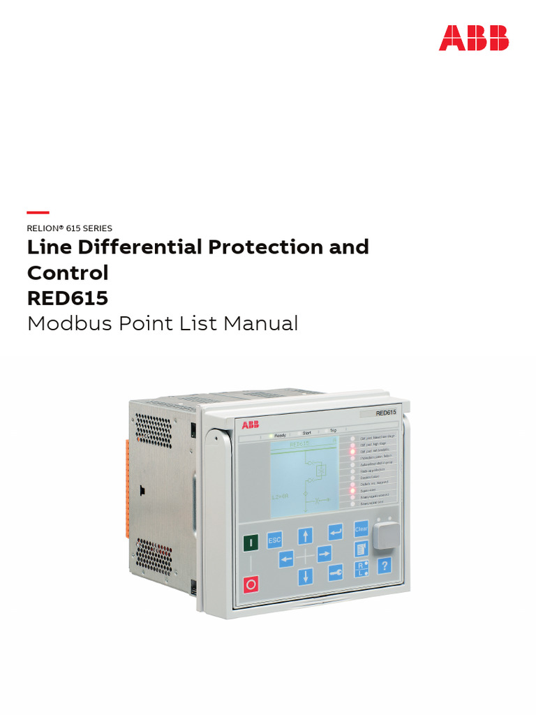 RED615 Modbuspoint 756610 ENk | PDF | Electromagnetic Compatibility ...