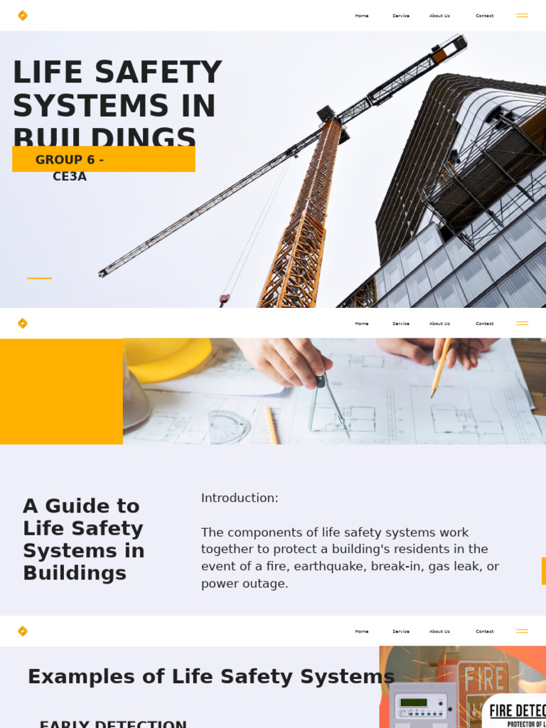 Life Safety Systems in Buildings | PDF | Fire Sprinkler System ...