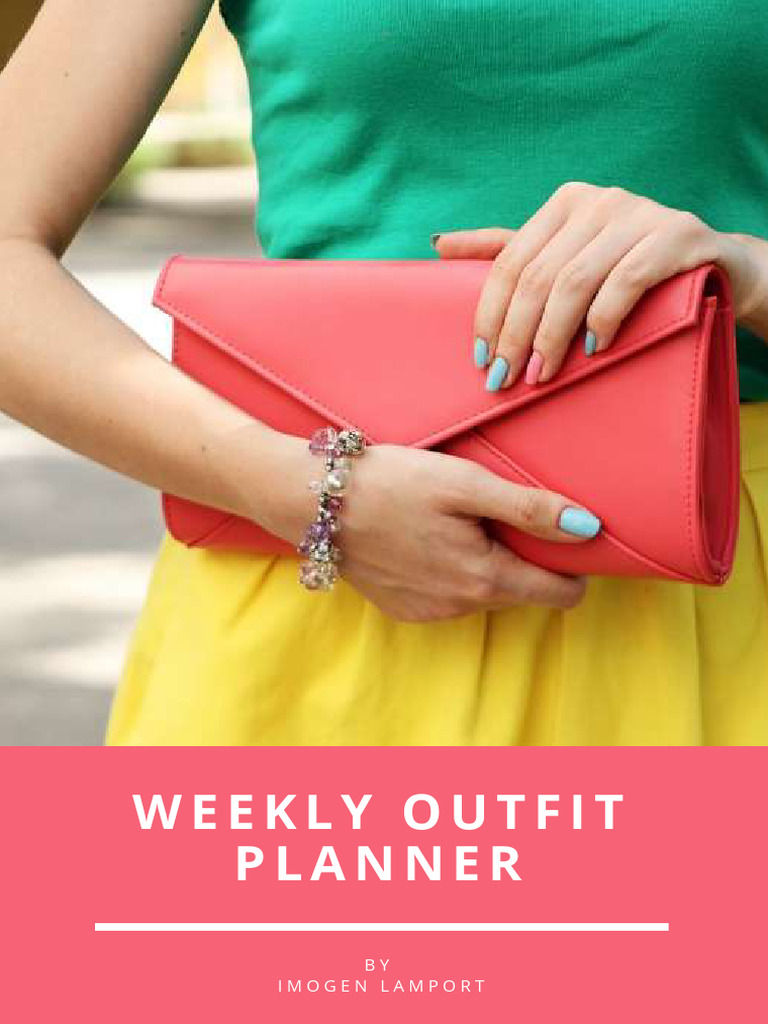 WEEKLYWARDROBEPLANNER | PDF | Clothing