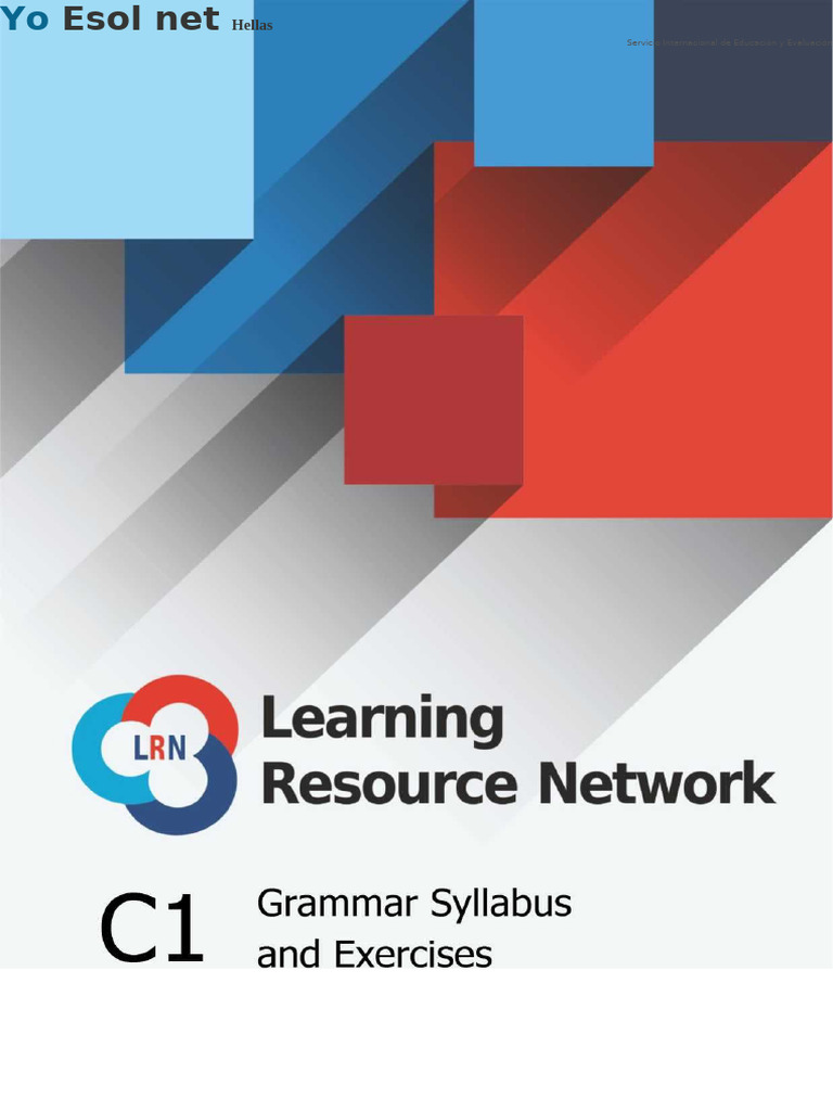 Sílabo de gramática C1 y ejercicios para el LRN | PDF | Lingüística | Gramática