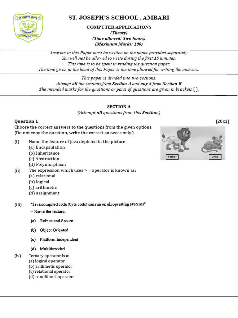 Preboard 1 x | PDF | Parameter (Computer Programming) | Integer (Computer Science)