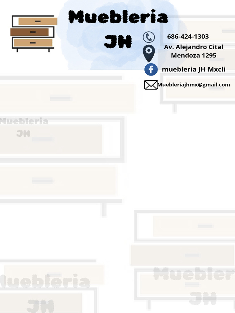 Muebleria JH | PDF