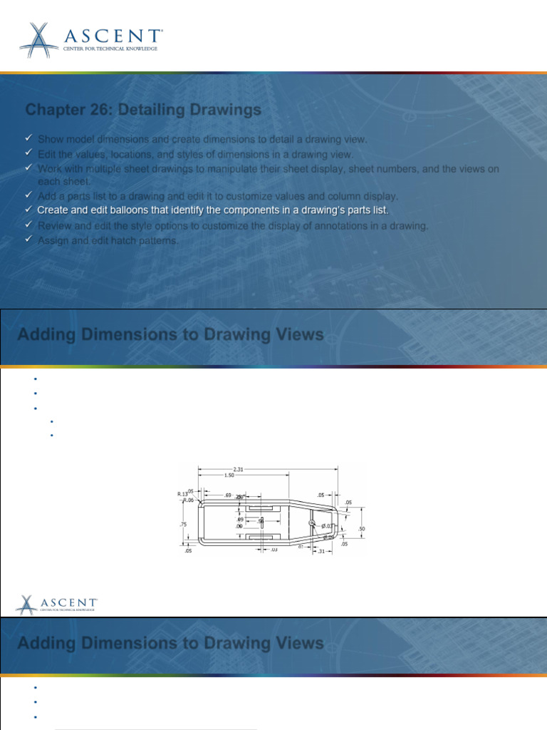 CH26 - Detailing Drawings | PDF | System Software | Computing