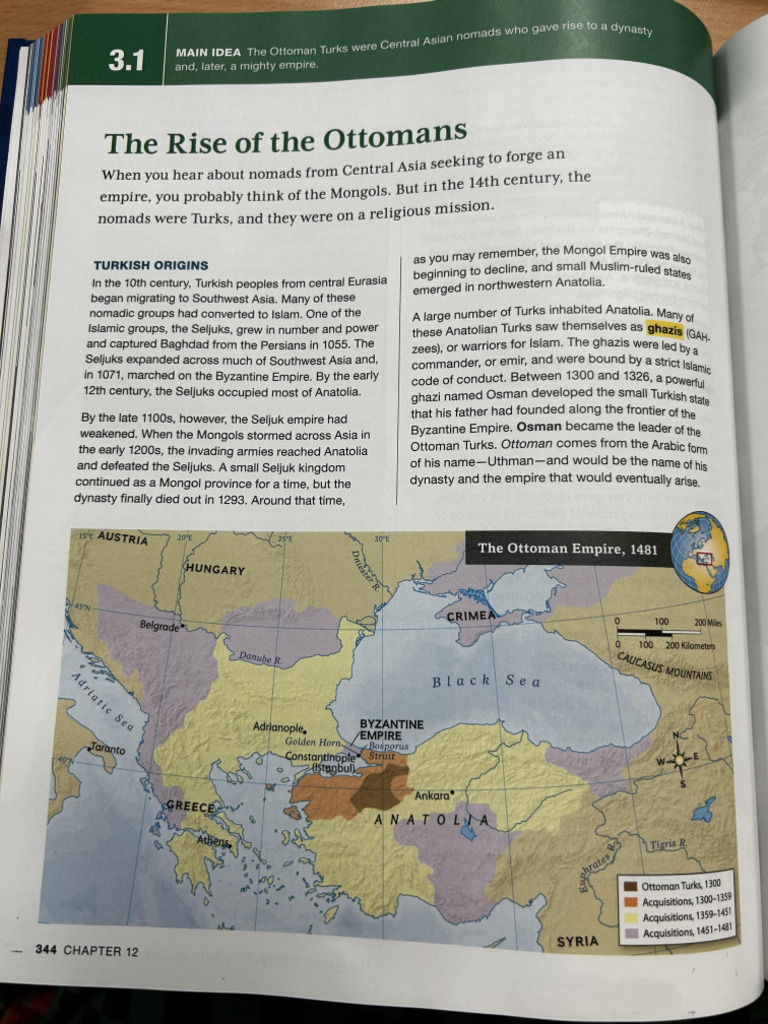 Copy of Rise of the Ottomans and the Conquest of Constantinople | PDF
