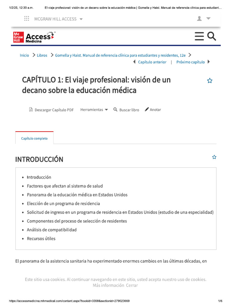 Access Medicin Cap1 | PDF