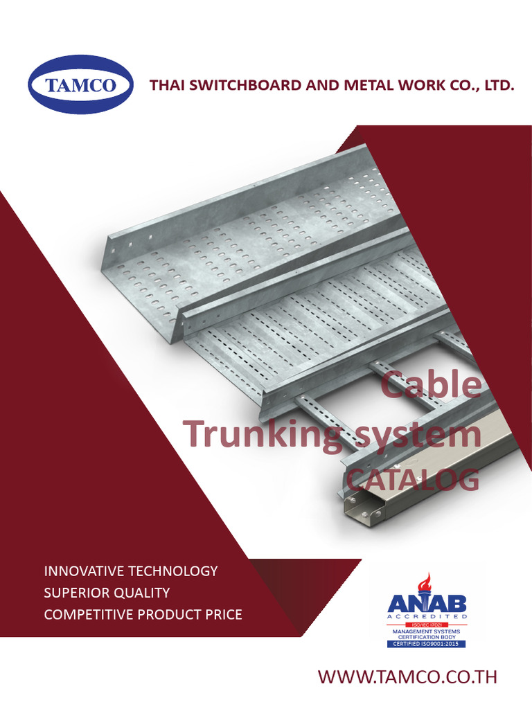 Tamco_Trunking | PDF | Screw | Metals