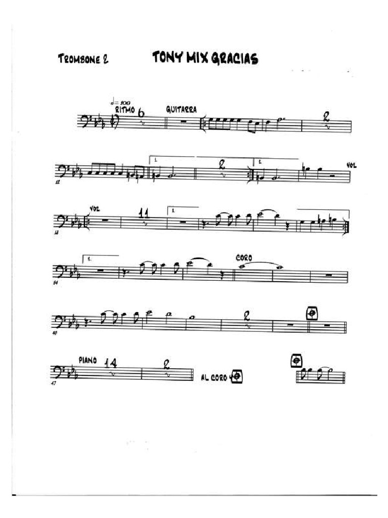 Mix Gracias - 2do Bone | PDF