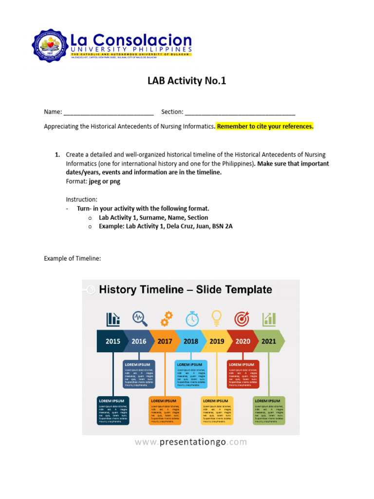 NCM 110 - Lab Activity No. 1 | PDF