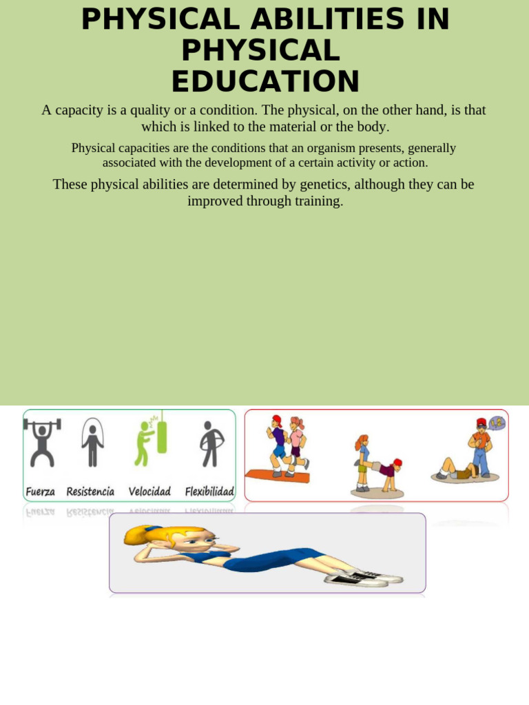 Physical Abilities of Physical Education | PDF | Physical Education ...