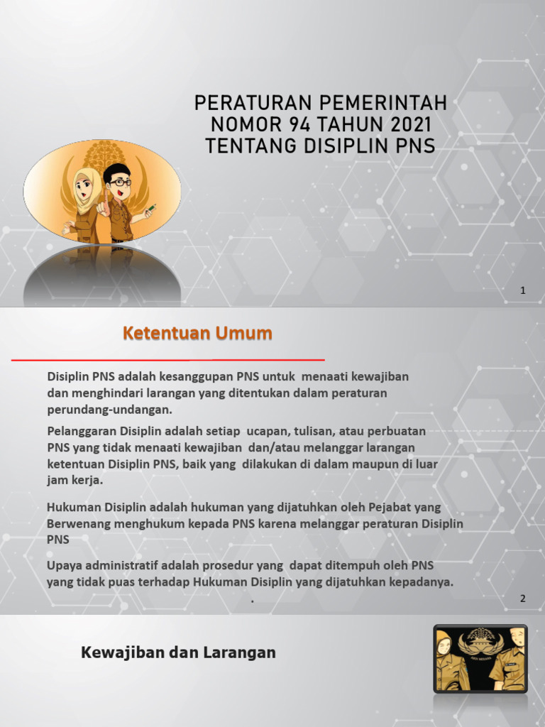 Panduan Disiplin PNS dan Hukuman | PDF