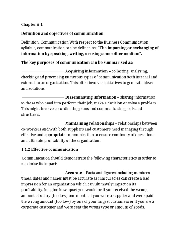 Intro To Business Communication | PDF | Communication | Information