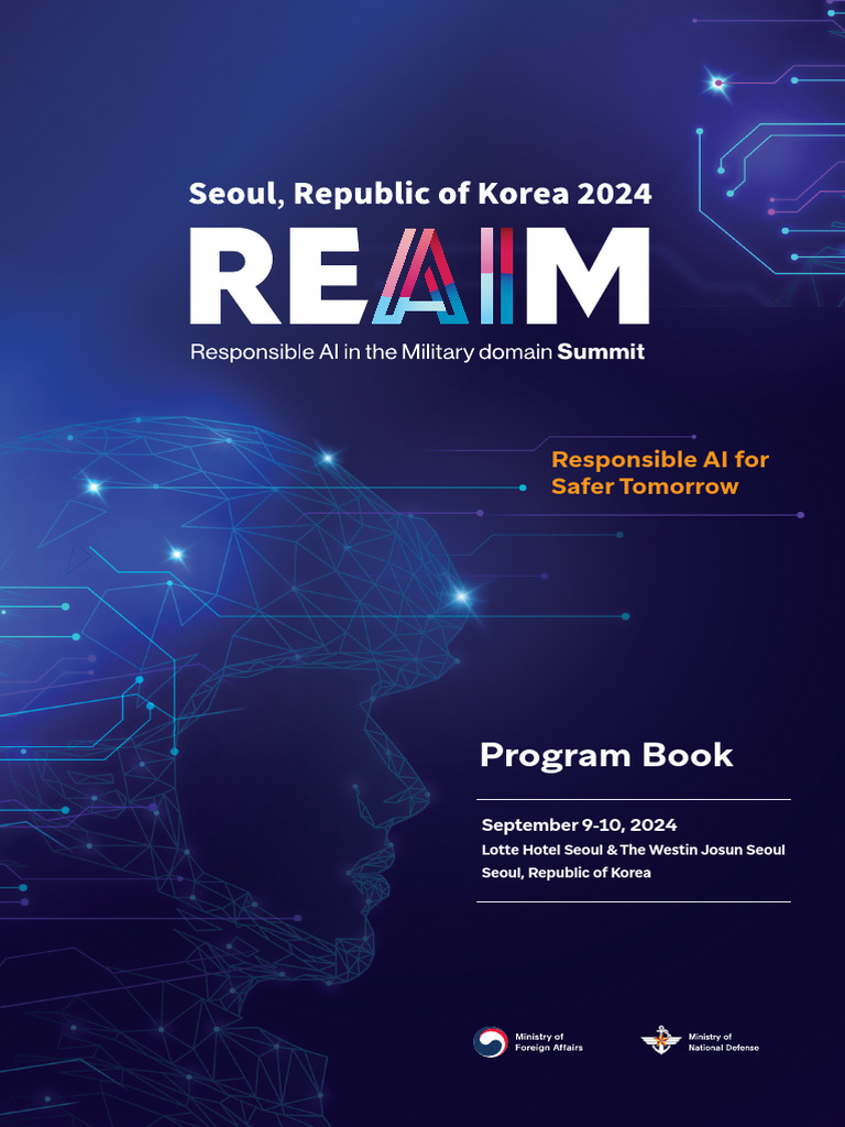 REAIM Summit 2024 Program Overview | PDF