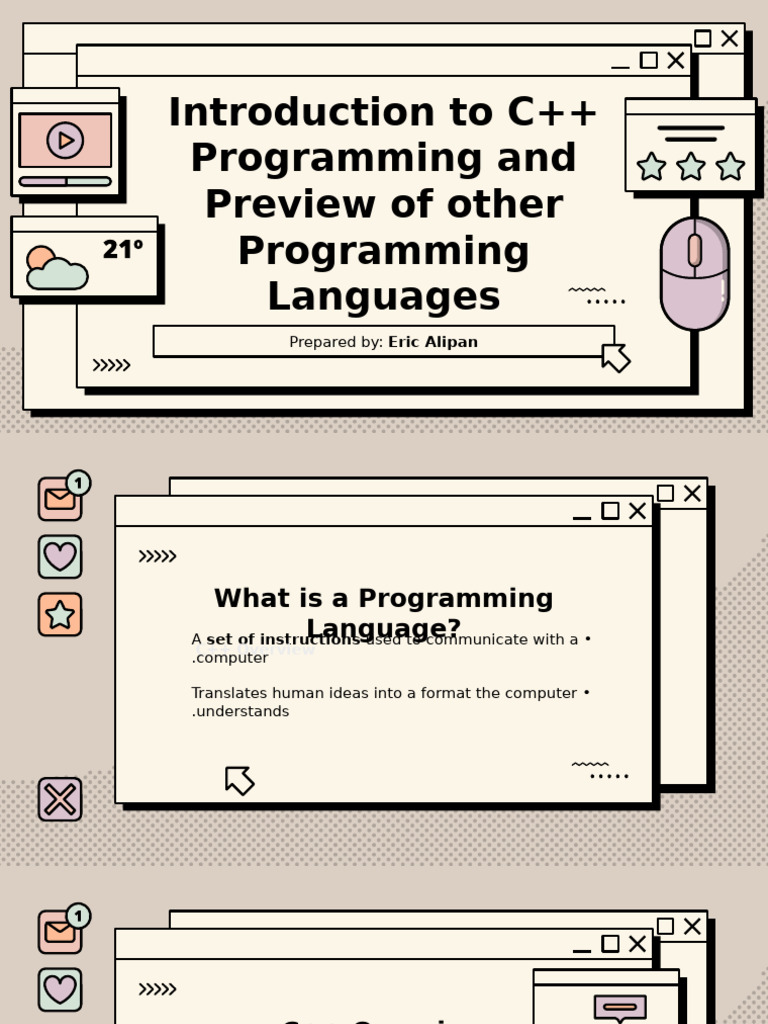 ALIPAN, ERIC C .BSABE 3(Comp. Prog. ppt) | PDF | C++ | Programming Paradigms