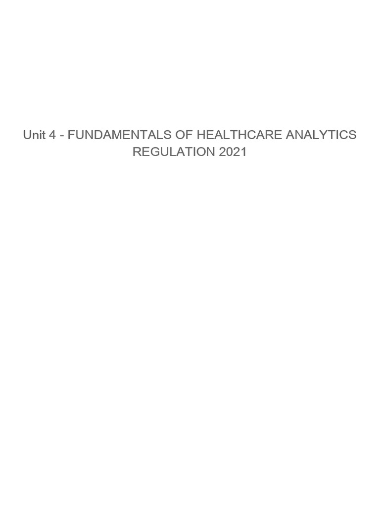 Unit-4 | PDF | Meta Analysis | Effect Size