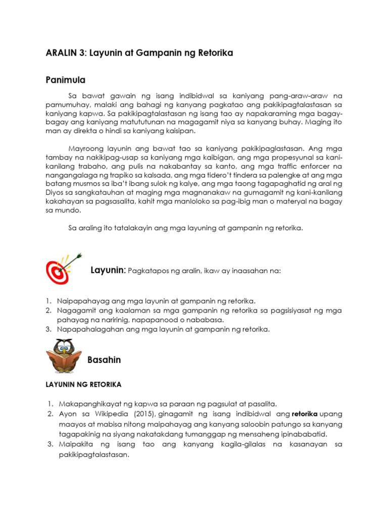 ARALIN 3- MASINING | PDF