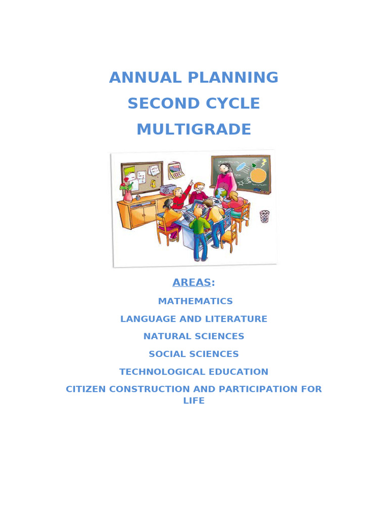 Annual Multigrade Planning | PDF | Triangle | Decimal