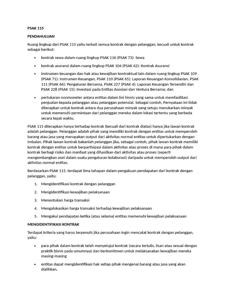 Psak 115 | PDF