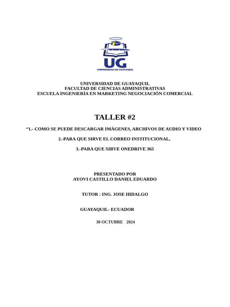 Taller2 3 | PDF | Software | Informática