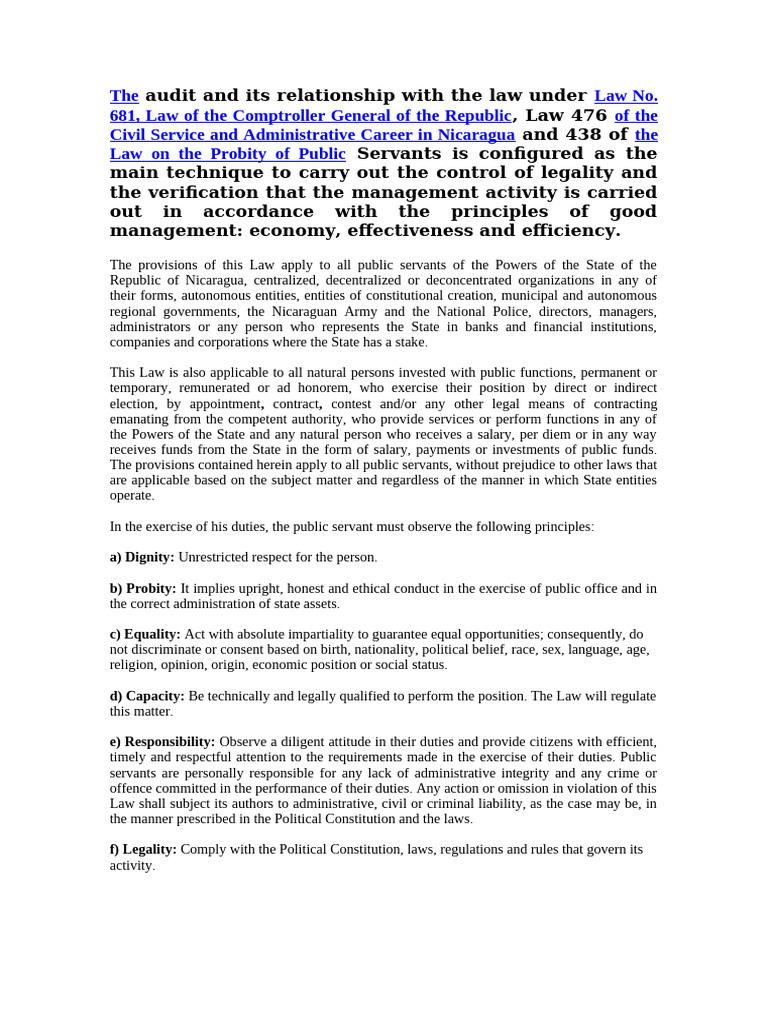 Relationship of Auditing With Law | PDF | Audit | Crimes