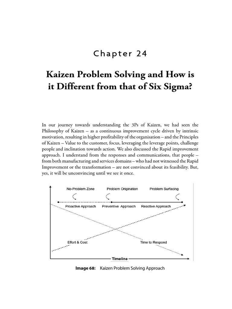 Problem Solving With Kaizen Approach | PDF | Motivation | Motivational