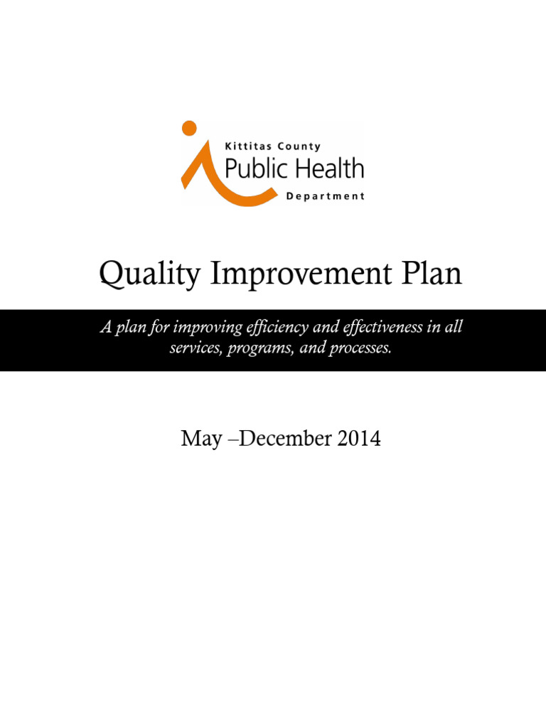 2014 KCPHD Quality Improvement Plan | PDF | Quality Management ...