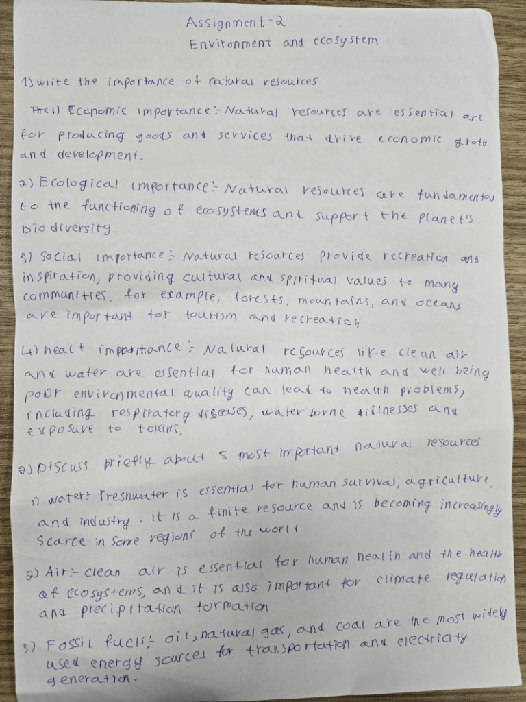 EVS ASSIGNMENT 2 SUNDARESHWAR Compressed | PDF