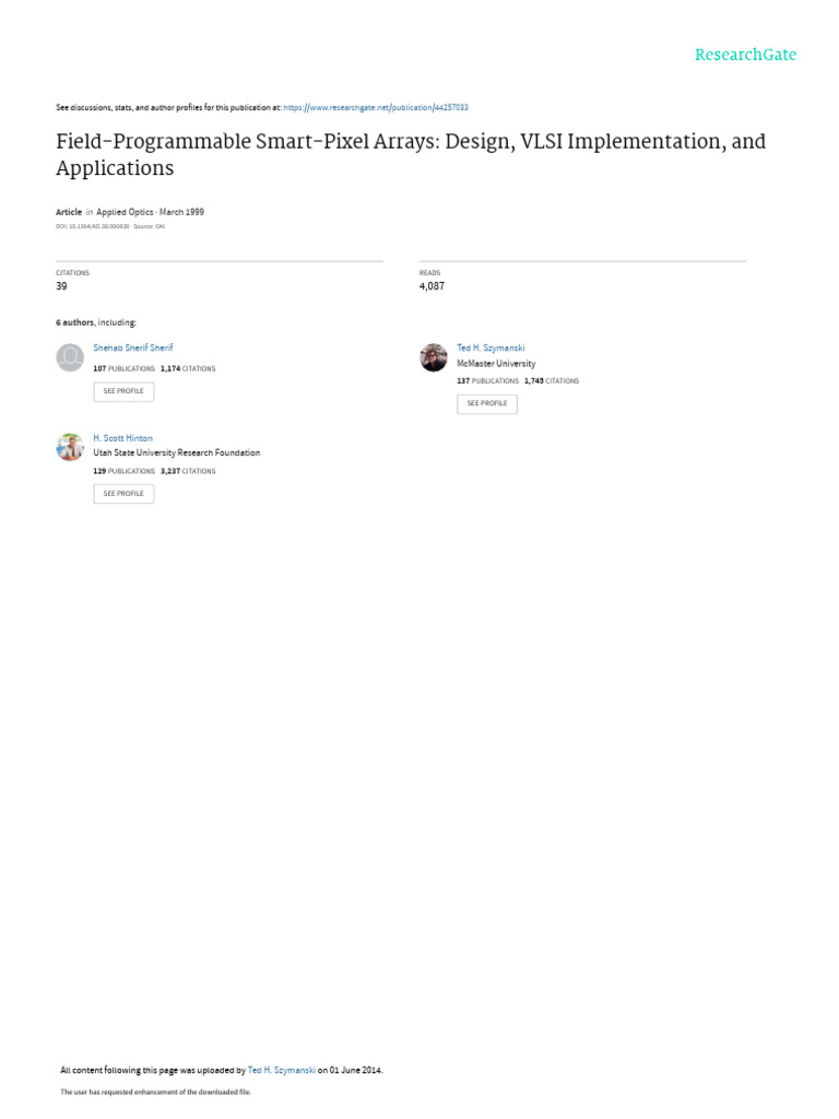 AO_FPSPA | PDF | Field Programmable Gate Array | Cmos