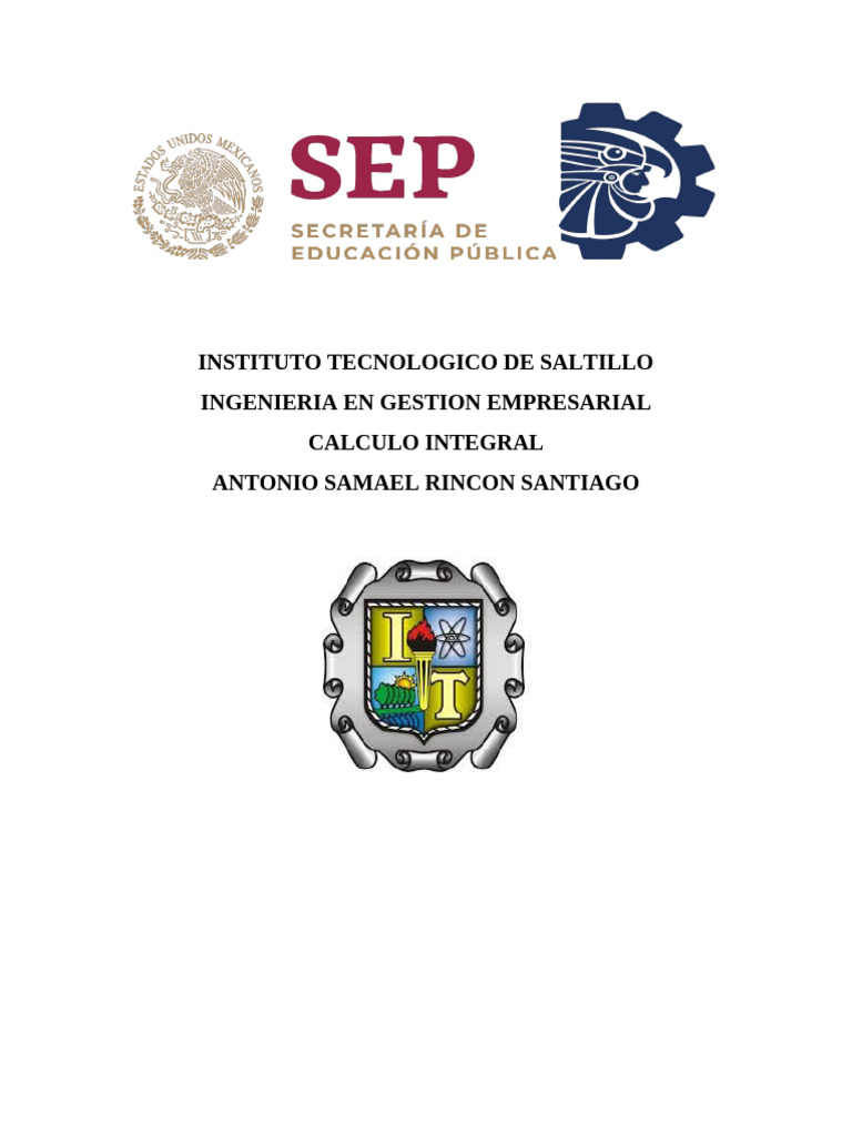 INSTITUTO TECNOLOGICO DE SALTILLO | PDF