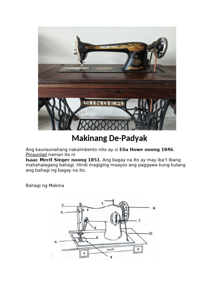 Makinang de Padyak Epp | PDF