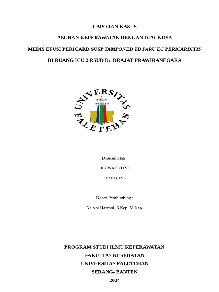 LAPORAN KASUS KEP KRITIS iin-1 | PDF