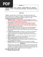 Understanding Advice Notes in Business | PDF