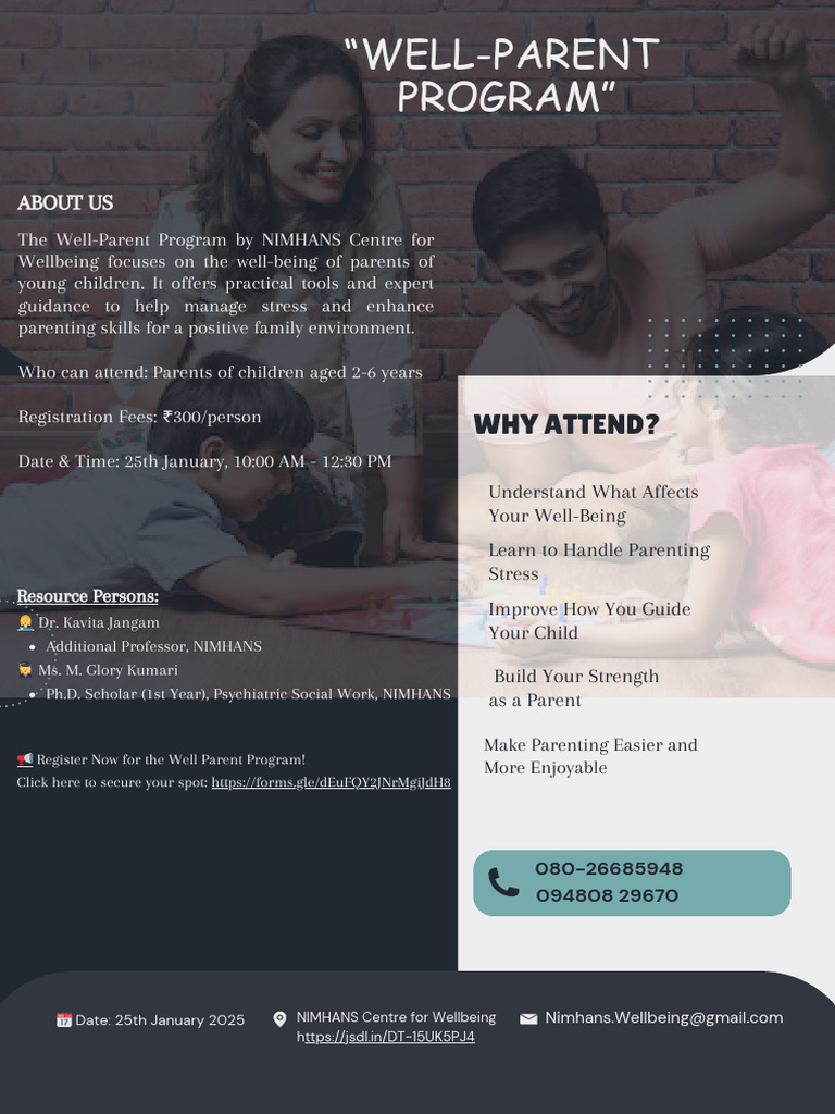 Well- parent program | PDF