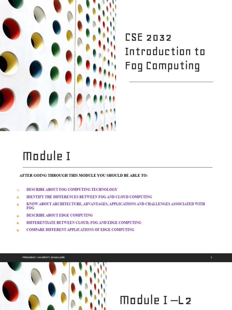 Fog Computing for Tech Students | PDF | Cloud Computing | Computer Network