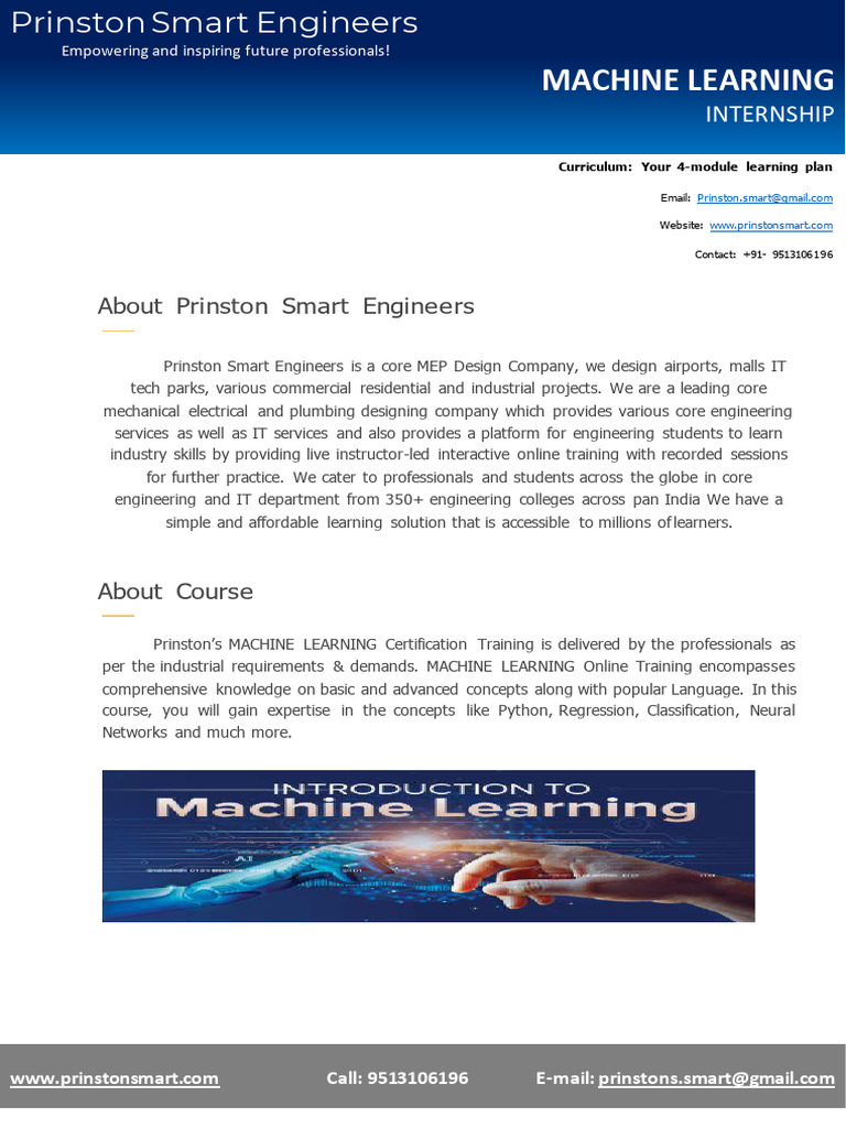 MACHINE LEARNING SYLLABUS, PDF | PDF | Machine Learning | Artificial ...