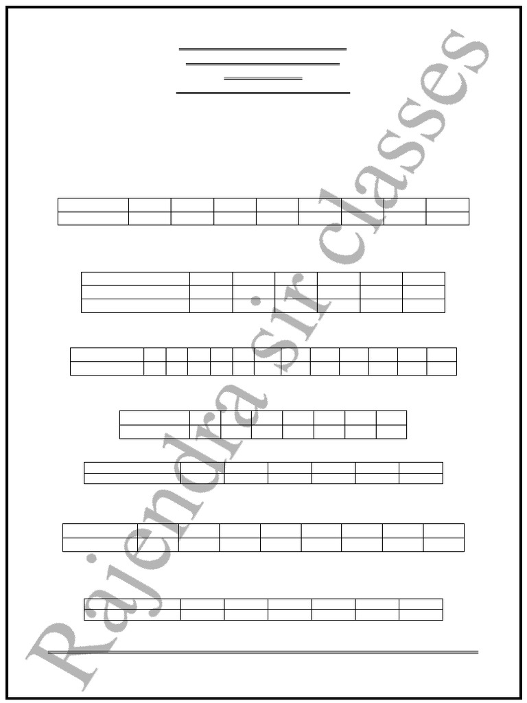 Class 10 Statistics PQ Sheet 5 | PDF | Median