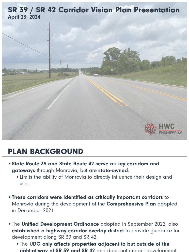 Monrovia Corridor Vision Plan Presentation Format | PDF | Streets And ...