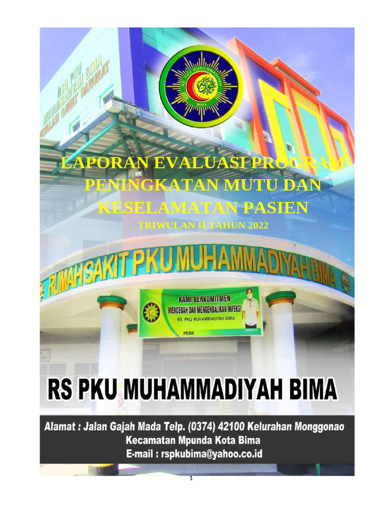 Laporan Program Mutu PMKP Perbaikan Adi | PDF