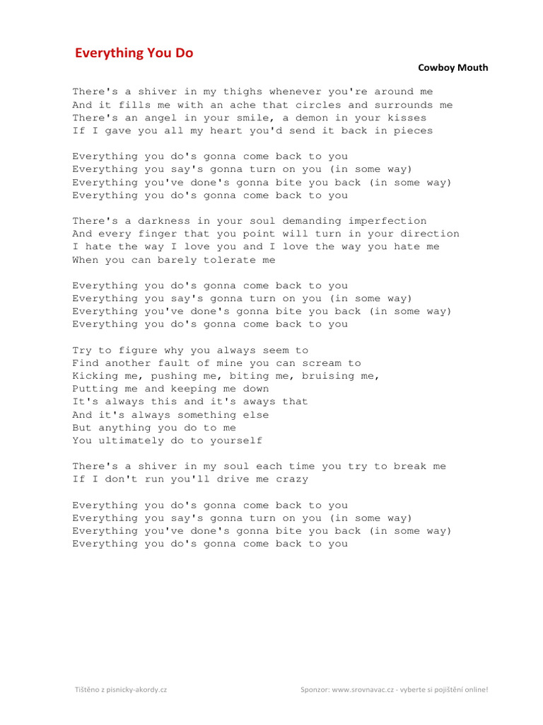 Everything_You_Do | PDF