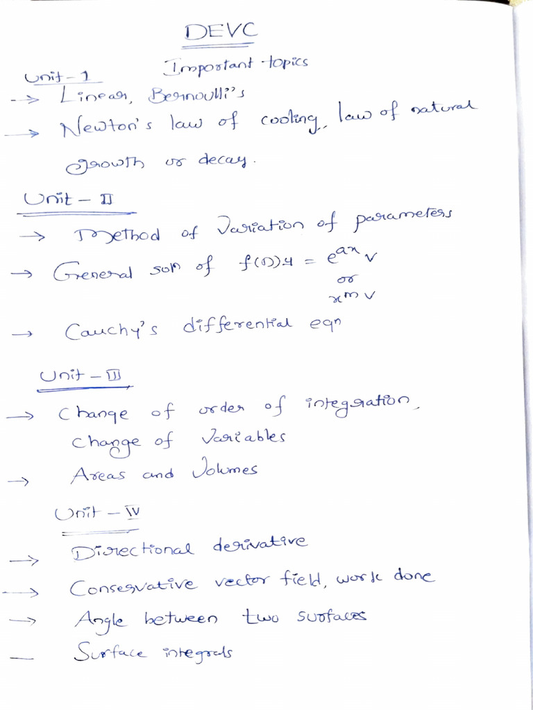 Devc Imp Topics | PDF