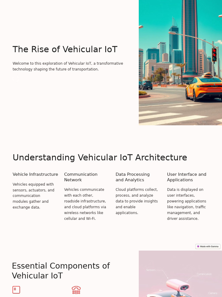 Understanding Vehicular IoT Technology | PDF | Internet Of Things ...