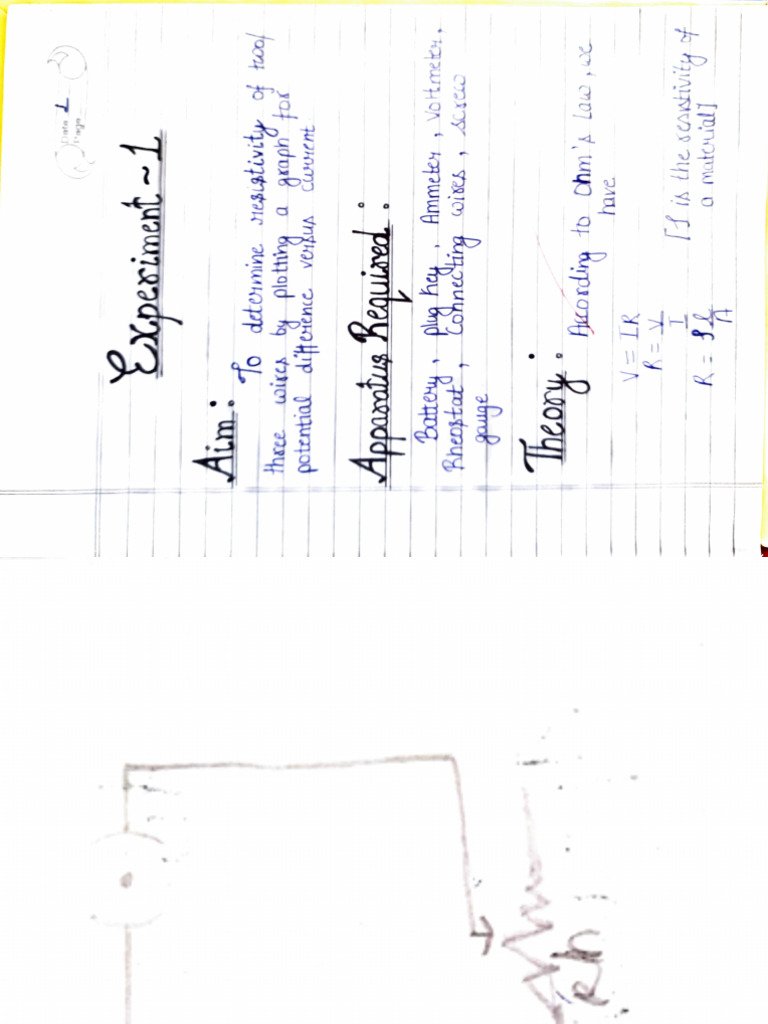 Physics Practical Notebook | PDF
