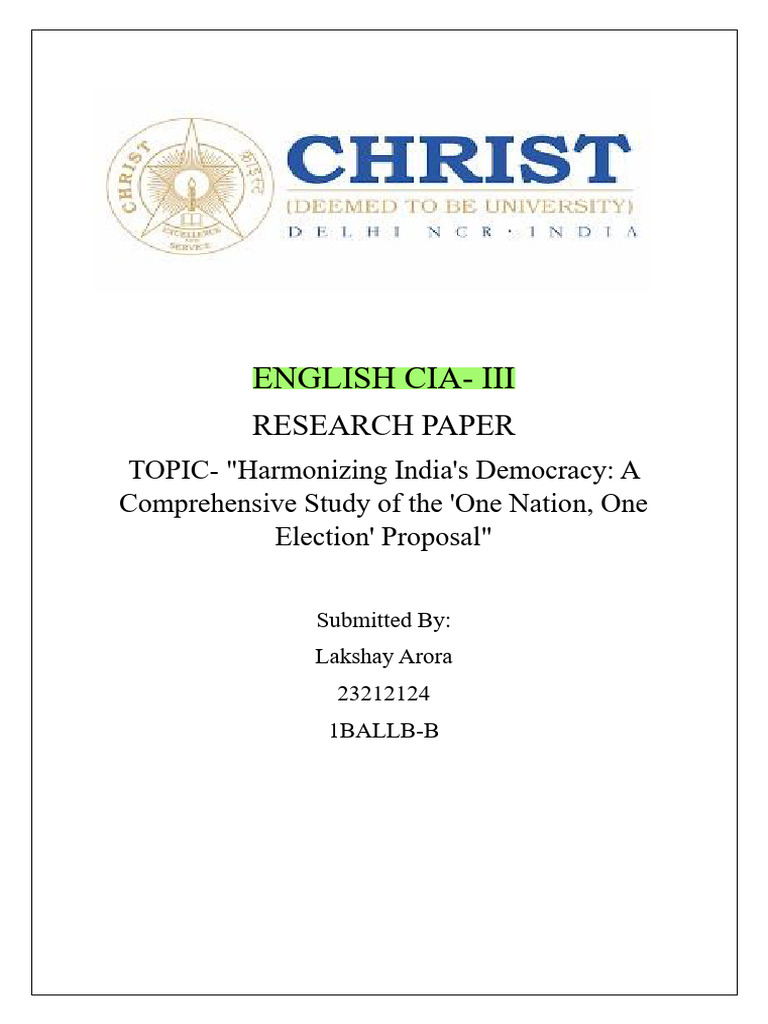 ENGLISH Assignment | PDF | Elections | Government