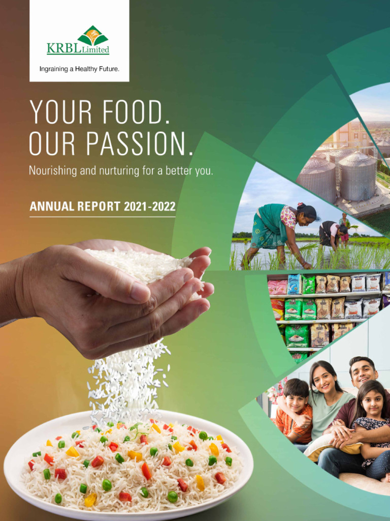 KRBL Limited Annual Report 2021-22 | PDF | Brand | Rice
