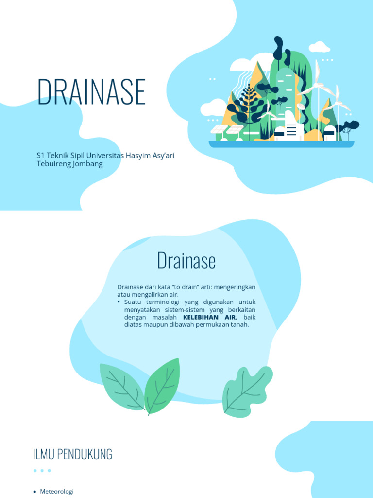 1. Drainase | PDF