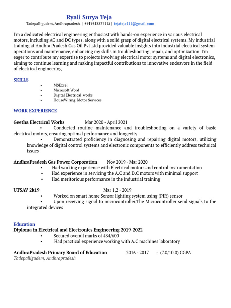 ryali_teja_resume | PDF
