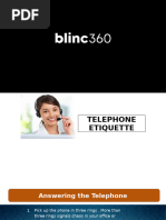 Standard Telephone Etiquette in Hotels For Staff | PDF