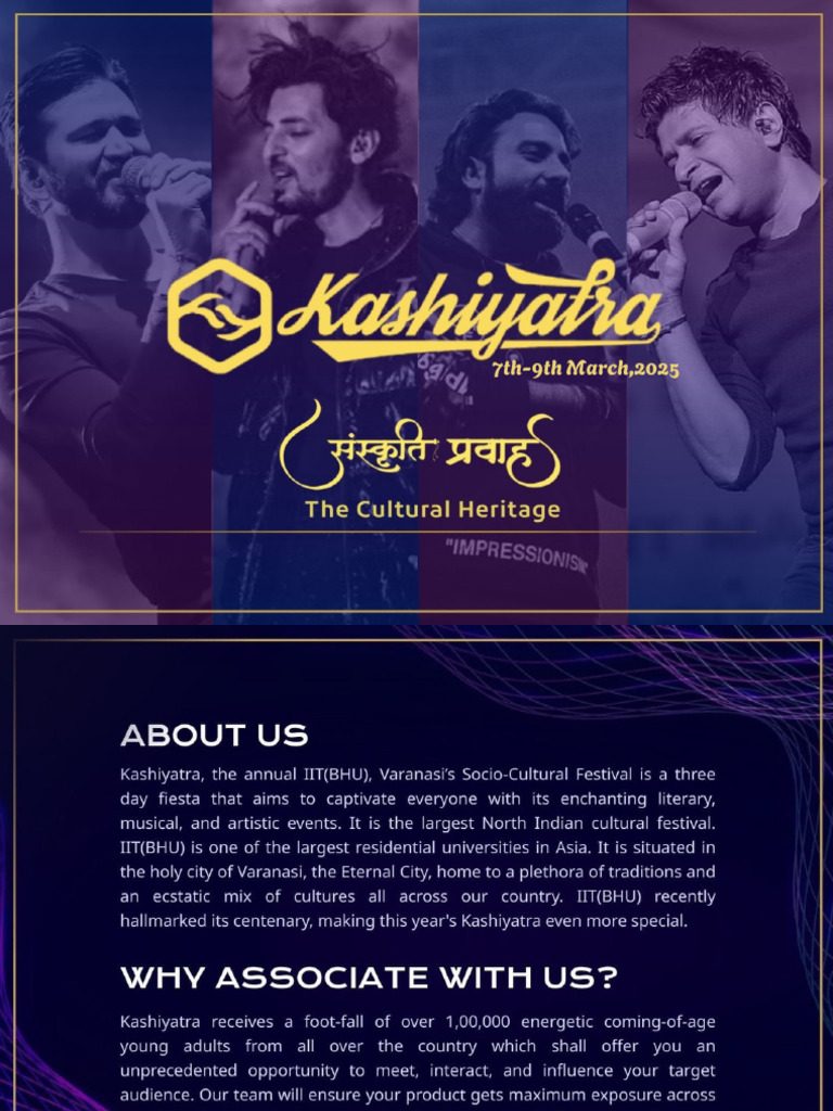 Kashiyatra Brochure | PDF