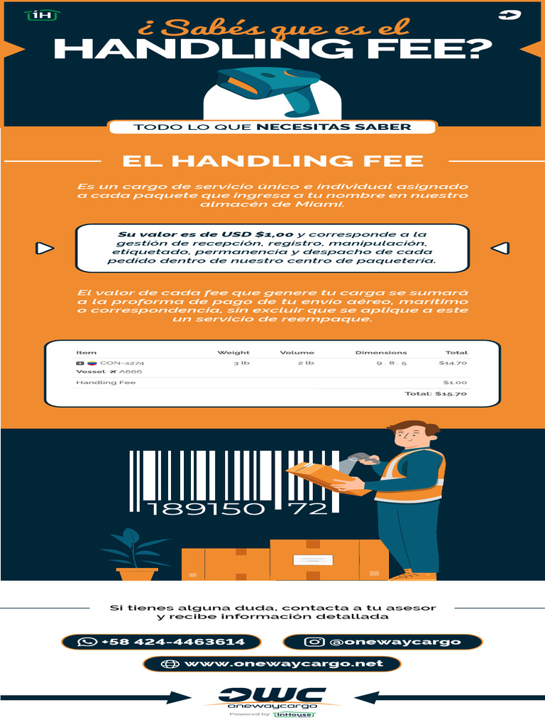 Qué es el Handling Fee en Envíos | PDF